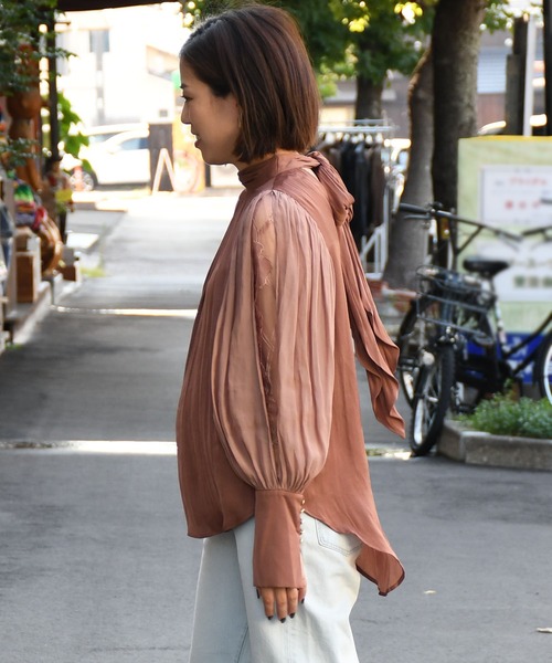 STAIR（ステア）の「【STAIR】レーススリーブブラウス（シャツ/ブラウス）」 - WEAR
