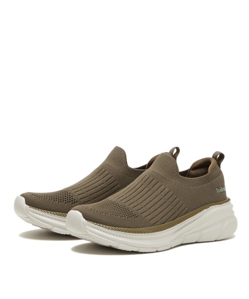 ABC SELECT エービーシーセレクト PL KNIT SLIP ON スリッポン W1032 TAUPE（スニーカー）｜ABC-MART ...