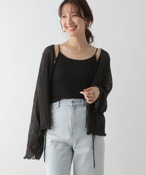 LEPSIM（レプシィム）の「12ゲージ2WAYラメプルオーバー 114625（ニット/セーター）」 - WEAR