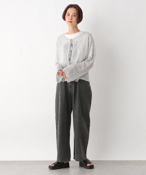 LEPSIM（レプシィム）の「12ゲージ2WAYラメプルオーバー 114625（ニット/セーター）」 - WEAR