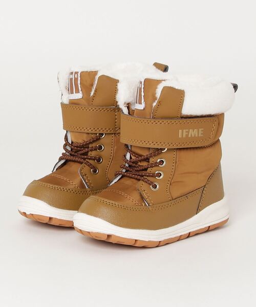 IFME（イフミー）の「IFME イフミー 15-19ｲﾌﾐｰｷｯｽﾞﾌﾞｰﾂ200818 200818 BROWN（その他シューズ）」 - WEAR