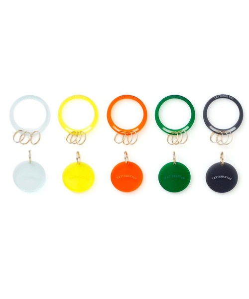 HIGHTIDE（ハイタイド）の「Ulysses Key Holder Set ユリシーズキーホルダーセット クリア キーリング カラビナ ...