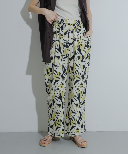 【セール】リーフプリントイージーパンツ（その他パンツ）｜SENSE OF PLACE by URBAN RESEARCH（センスオブプレイス ...