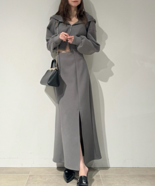 SNIDEL（スナイデル）の「【WEB限定サイズあり】SustainableスウェットSETUP（ワンピース）」 - WEAR