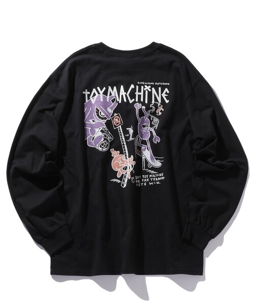 FREAK'S STORE（フリークスストア）の「WEB限定 TOY MACHINE/トイマシーン SKETCHY MONSTER EMBROIDERY LONG TEE/TMFBLT3（T ...