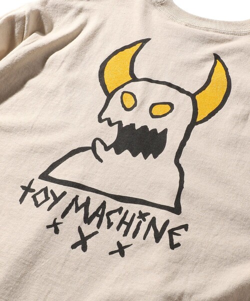 FREAK'S STORE（フリークスストア）の「WEB限定 TOY MACHINE/トイマシーン SKETCHY MONSTER EMBROIDERY LONG TEE/TMFBLT3（T ...