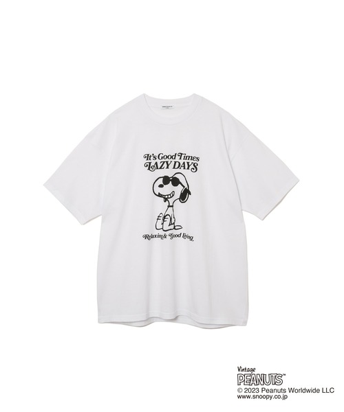 AMERICAN RAG CIE（アメリカンラグシー）の「【WOMEN】PEANUTS LAZY DAYS S/S TEE（Tシャツ/カットソー）」 - WEAR