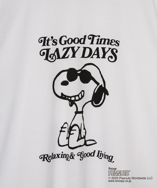 AMERICAN RAG CIE（アメリカンラグシー）の「【WOMEN】PEANUTS LAZY DAYS S/S TEE（Tシャツ/カットソー）」 - WEAR