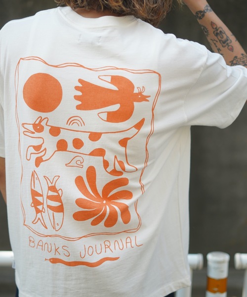 【セール】DESIGN TEE/BANKS(バンクス)半袖Tシャツ（Tシャツ/カットソー）｜BANKS（バンクス）のファッション通販 ...