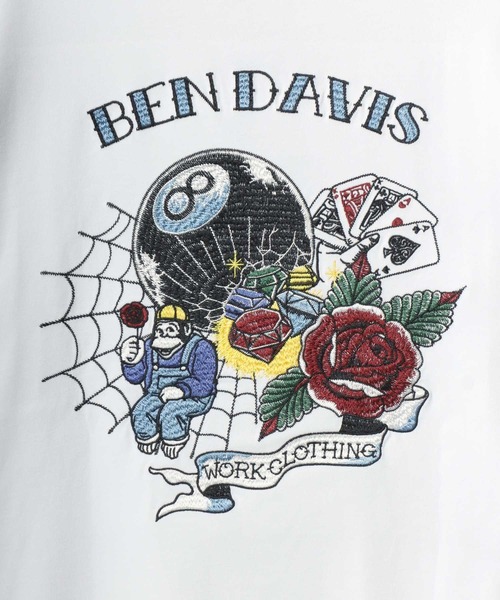BEN DAVIS（ベンデイビス）の「BEN DAVIS/ベンデイビス GOOD LUCK BRUSHED L/S TEE/オーバーサイズ ...