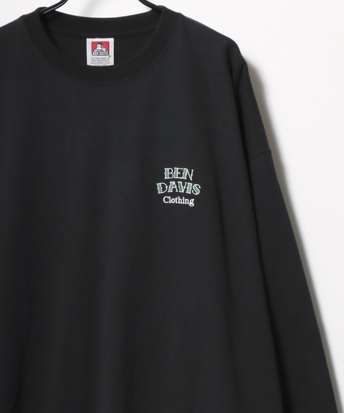 BEN DAVIS（ベンデイビス）の「BEN DAVIS/ベンデイビス GOOD LUCK BRUSHED L/S TEE/オーバーサイズ ...