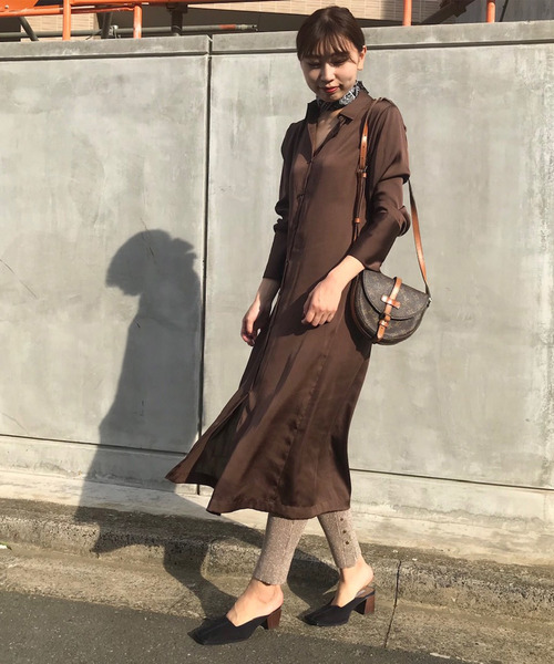 AMERI（アメリ）の「BACK TUCK SHIRT DRESS（ワンピース）」 - WEAR