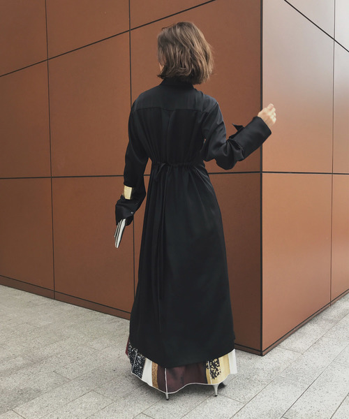 AMERI（アメリ）の「BACK TUCK SHIRT DRESS（ワンピース）」 - WEAR
