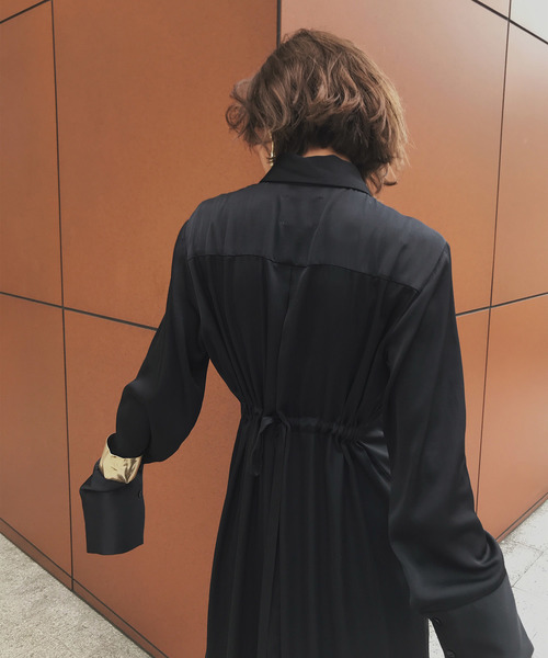 AMERI（アメリ）の「BACK TUCK SHIRT DRESS（ワンピース）」 - WEAR
