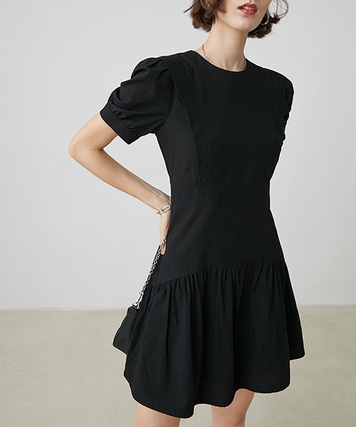 Fano Studios（ファノ ストゥディオズ）の「【Fano Studios】Round neck high waist dress ...