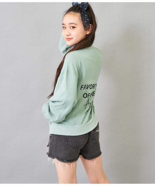 ANAP GiRL（アナップガール）の「ホログラムワッペン付ライトブルゾン（ブルゾン）」 - WEAR