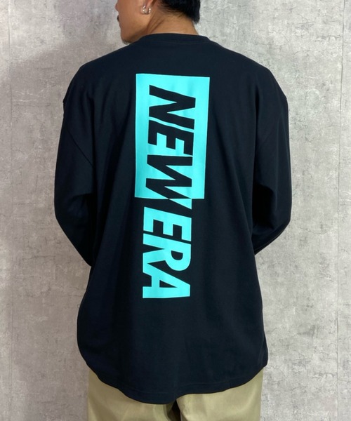 NEW ERA（ニューエラ）の「【ムラサキスポーツ別注】NEW ERA/ニューエラ オーバーサイズ バックプリントロンT クルーネックTシャツ ...