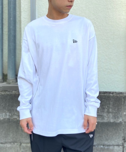 NEW ERA（ニューエラ）の「【ムラサキスポーツ別注】NEW ERA/ニューエラ オーバーサイズ バックプリントロンT クルーネックTシャツ ...