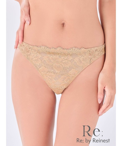 Re；by Reinest（リーバイレイネスト）の「【Re；by Reinest】DIVA BRA series Luxury Lacy T-back / ラグジュアリー レーシィ 単品 T ...