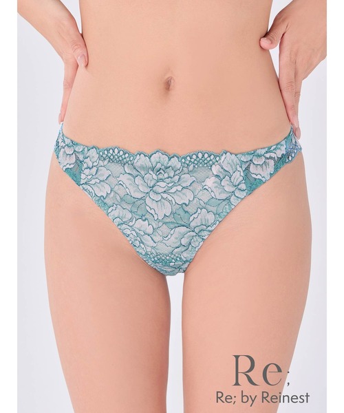 Re；by Reinest（リーバイレイネスト）の「【Re；by Reinest】DIVA BRA series Luxury Lacy T-back / ラグジュアリー レーシィ 単品 T ...