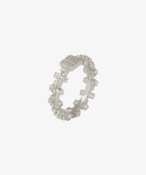 GIVENCHY（ジバンシイ）の「4G Crystal ring（リング）」 - WEAR