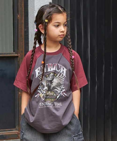 PAIRMANON STREET（ペアマノンストリート）の「【PAIRMANON STREET】ヴィンテージ風ラグラン半袖Tシャツ（Tシャツ/カットソー）」 - WEAR