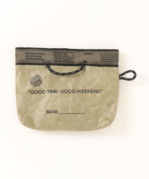 WEEKEND(ER)（ウィークエンダー）の「WEEKEND(ER)/ ウィークエンダー TYVEK XSMALL CASE（ポーチ）」 - WEAR