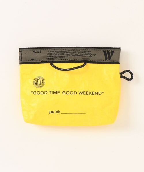 WEEKEND(ER)（ウィークエンダー）の「WEEKEND(ER)/ ウィークエンダー TYVEK XSMALL CASE（ポーチ）」 - WEAR