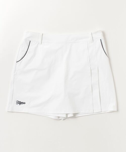 TIGORA（ティゴラ）の「ティゴラ TIGORA 遮熱UVカットミニヘリンボンスカート（スカート）」 - WEAR