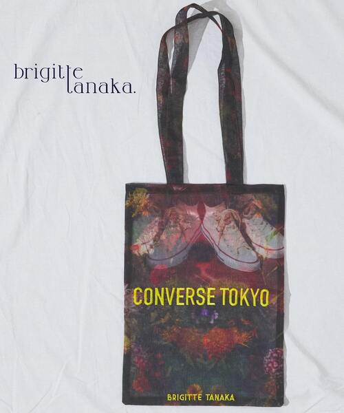 【BRIGITTE TANAKA】PHOTO ORGANZA TOTE BAG（トートバッグ）｜CONVERSE TOKYO（コンバース ...