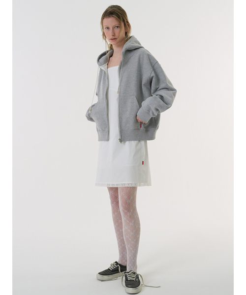 LLL DESIGN STUDIO（lllデザインスタジオ）の「90S Cotton Lace Slip Dress_Milk White ...
