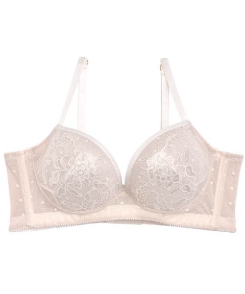 darial（ダリアル）の「【Re；by Reinest】【GHサイズ】ZERO BRA series Dot Sheer Lace BRA ...