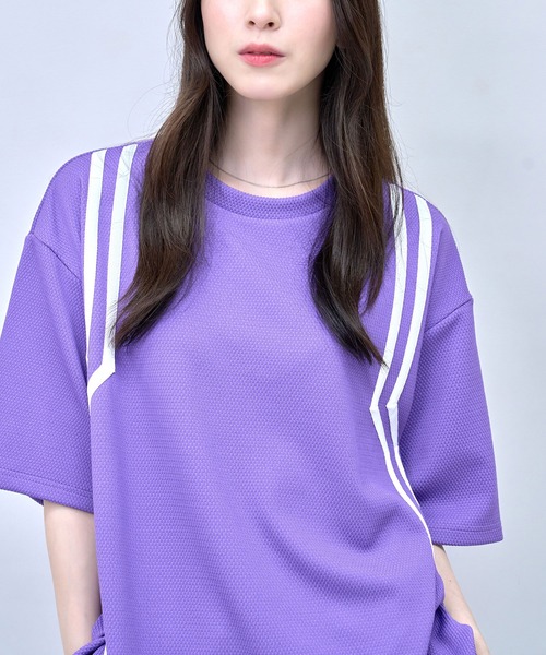 Nora Lily（ノラリリー）の「【Nora Lily】Shift Line Short Sleeve Track Top(UNISEX ...