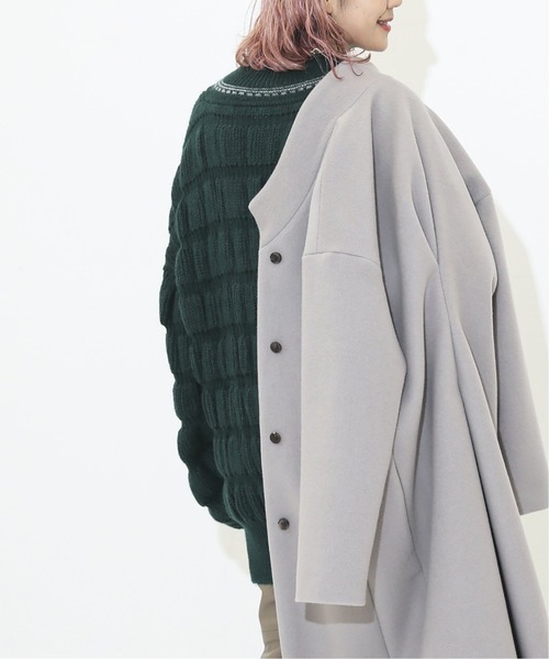 ELIN（エリン）の「【ELIN】 Stand collar po ニット（ニット/セーター）」 - WEAR