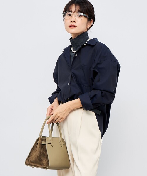 一部WEB限定カラー】ウォッシャブルオックス2WAYシャツ（シャツ