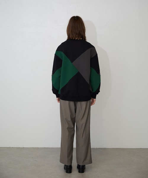 Lui's（ルイス）の「【Neucon / ニューコン】 ブロッキングスウェット（スウェット）」 - WEAR