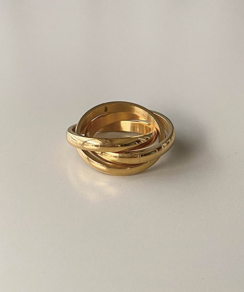 ebine（エビネ）の「Trinity Ring 金属アレルギー対応 サージカルステンレス（リング）」 - WEAR