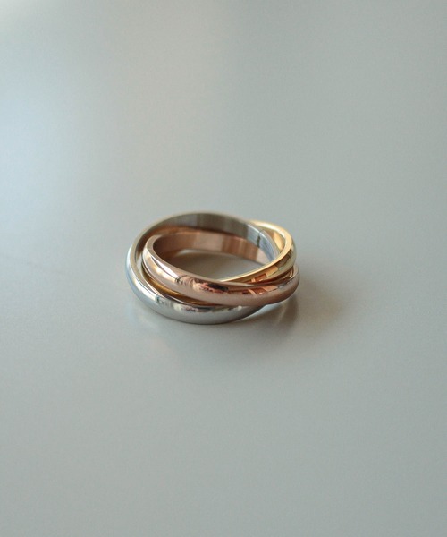 ebine（エビネ）の「Trinity Ring 金属アレルギー対応 サージカルステンレス（リング）」 - WEAR