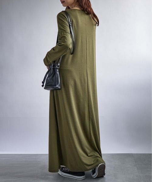 SETUP7（セットアップセブン）の「【SETUP7】Vネックフレアワンピース SCCH329（ワンピース）」 - WEAR