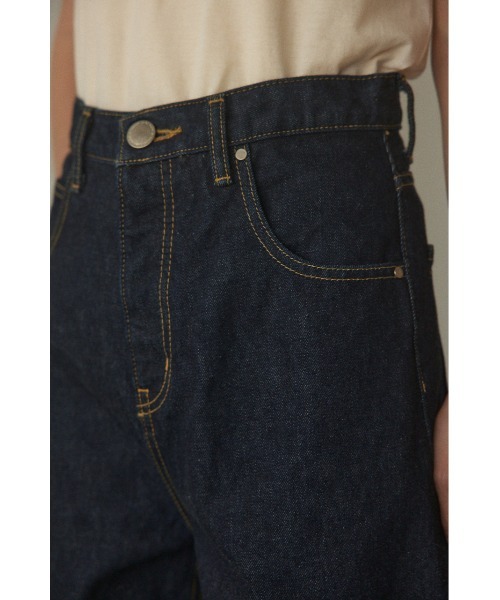 BLACK BY MOUSSY（ブラックバイマウジー）の「 PUNA one wash long denim(プナワンウォッシュロングデニム ...