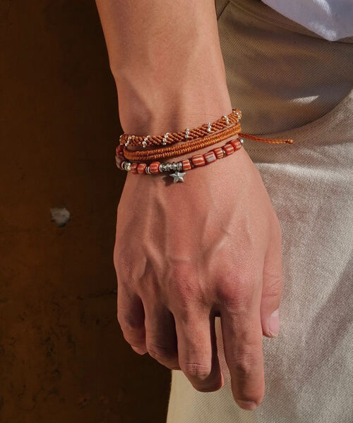 wakami（ワカミ）の「wakami × bPr BEAMS / 別注 ビーズブレスレット 3本セット 2023（ブレスレット）」 - WEAR