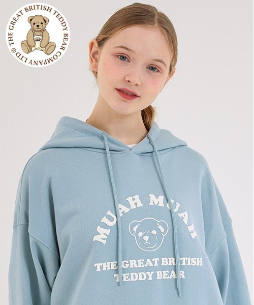 muahmuah（ムーアムーア）の「『muah muah/ムーアムーア』×『teddy bear/テディベア』MUAH TEDDY LOGO ...