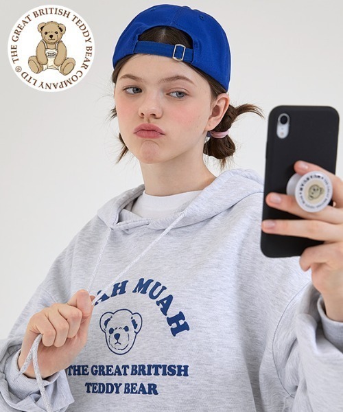 muahmuah（ムーアムーア）の「『muah muah/ムーアムーア』×『teddy bear/テディベア』MUAH TEDDY LOGO ...