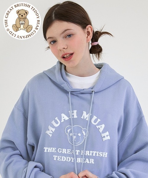 muahmuah（ムーアムーア）の「『muah muah/ムーアムーア』×『teddy bear/テディベア』MUAH TEDDY LOGO ...