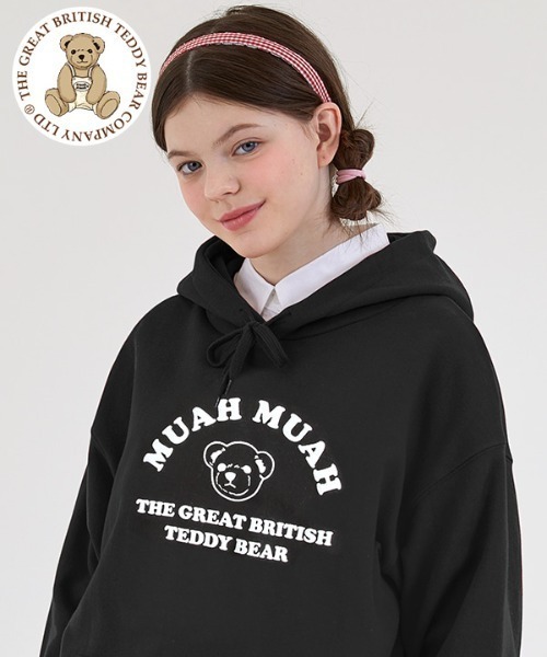 muahmuah（ムーアムーア）の「『muah muah/ムーアムーア』×『teddy bear/テディベア』MUAH TEDDY LOGO ...