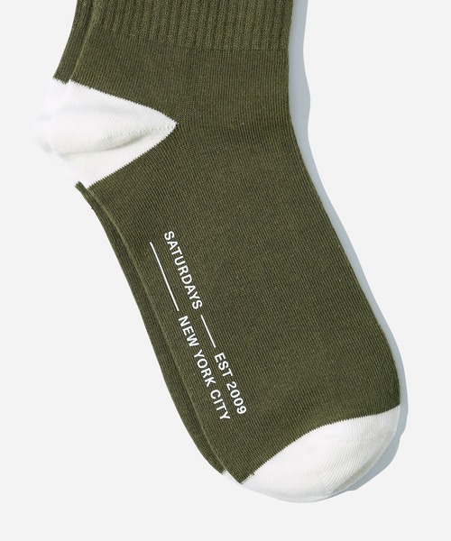 Saturdays NYC（サタデーズ ニューヨークシティ ）の「Fundamental Casual Sock（ソックス/靴下）」 - WEAR