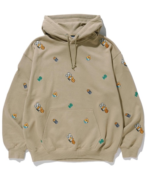 XLARGE（エクストララージ）の「XLARGE × SAM BY PEN PULLOVER HOODED SWEAT（パーカー）」 - WEAR