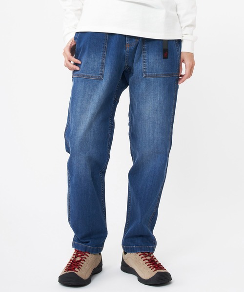 GRAMICCI （グラミチ）の「【GRAMICCI/グラミチ】 STRETCH DENIM LOOSE TAPERED RIDGE PANT（デニムパンツ）」 - WEAR