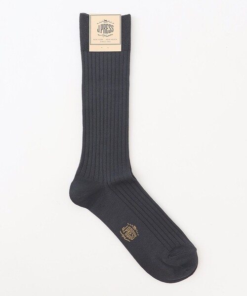 J.PRESS（ジェイプレス）の「【J.PRESS BASIC】ハイゲージリブ ソックス（ソックス/靴下）」 - WEAR