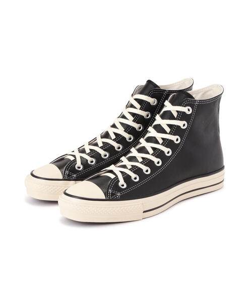 CONVERSE/コンバース/LEATHER ALLL STAR J HI/日本製 レザー オールスター ハイカット（スニーカー ...